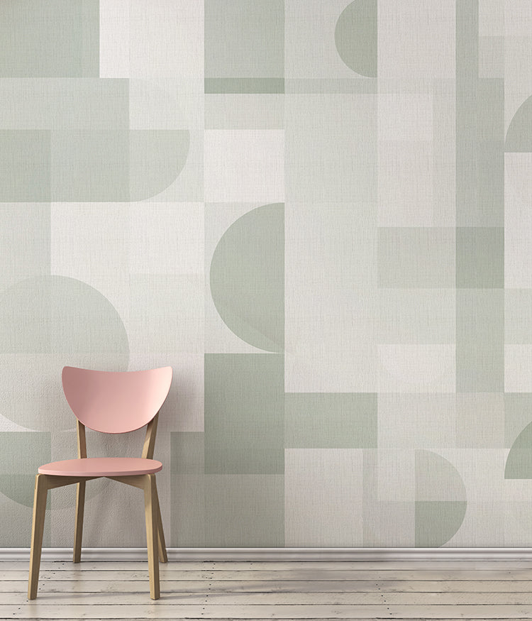 Hello Circus - Green Mural Wallpaper Inspiration for Every Room in Your ...