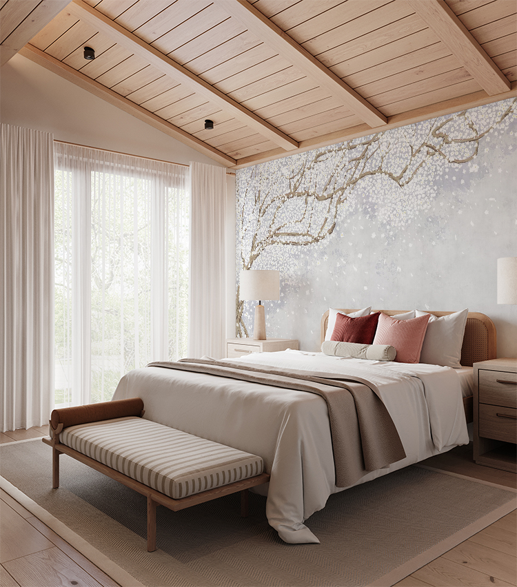 Spring Tree, Nature Mural Wallpaper | Hello Circus