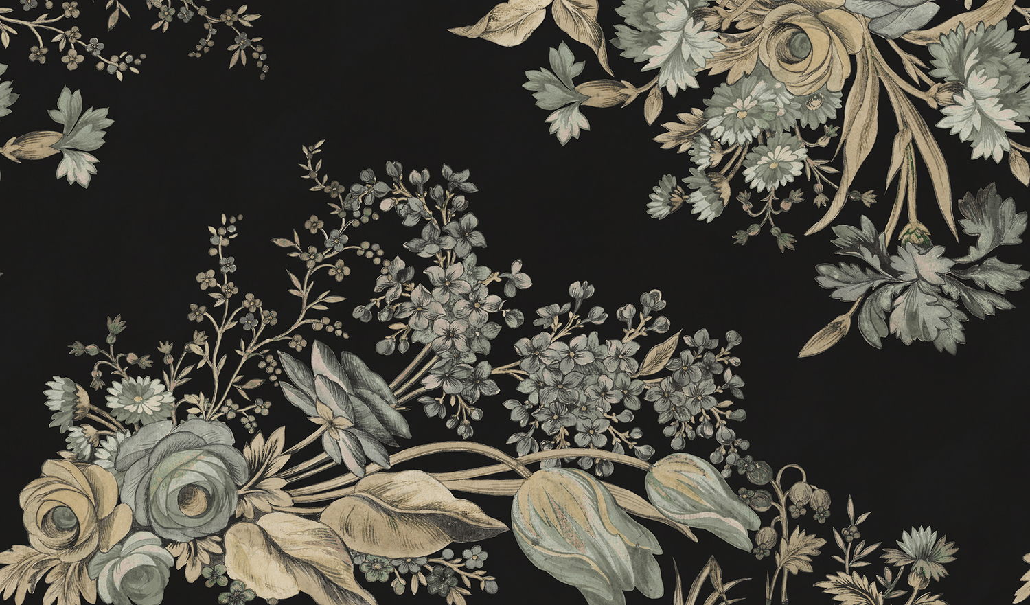 Bold Floral, Mural Wallpaper | Hello Circus