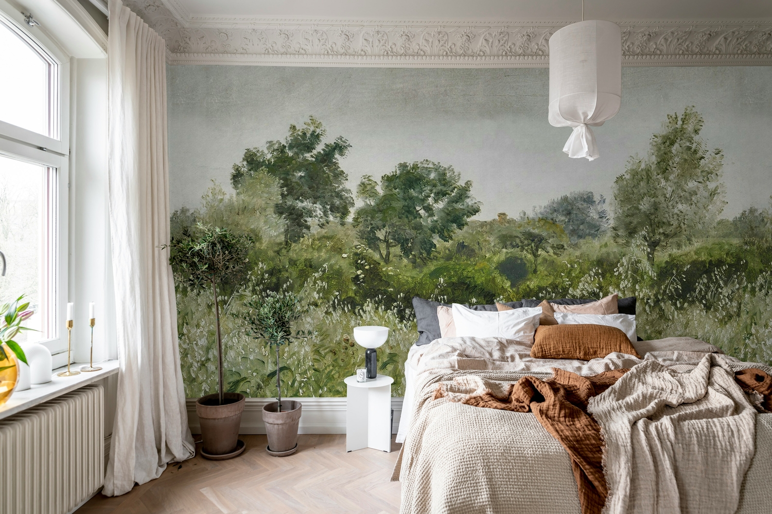 Oatfields, Landscape Mural Wallpaper | Hello Circus
